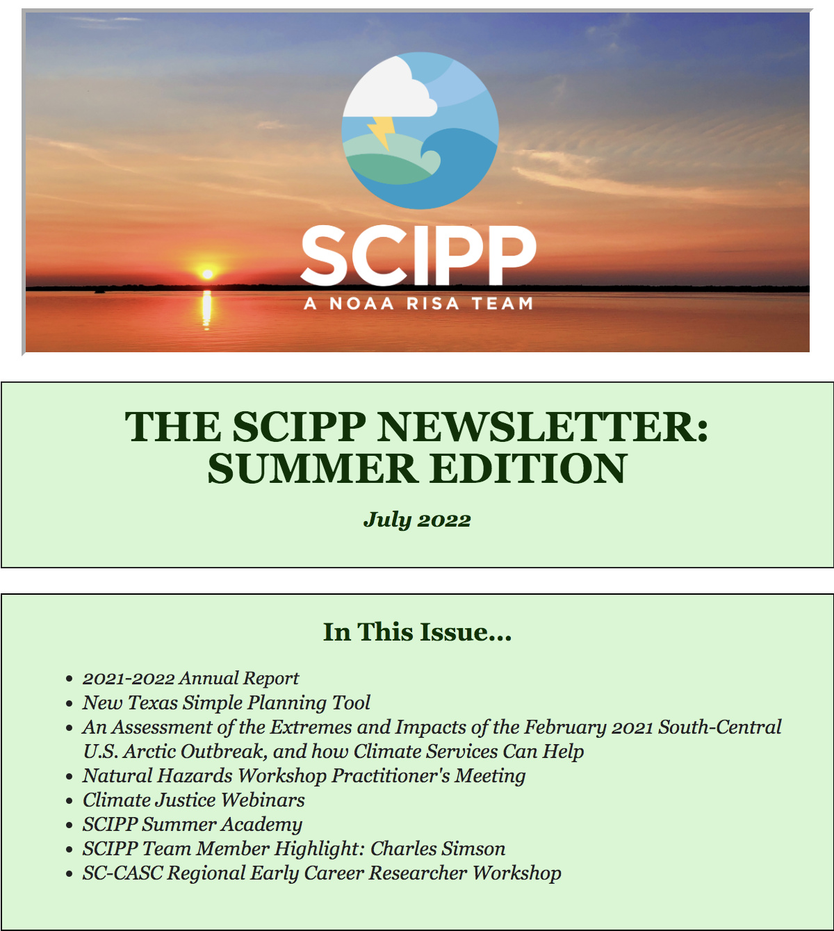 Southern Climate Impacts Planning Program